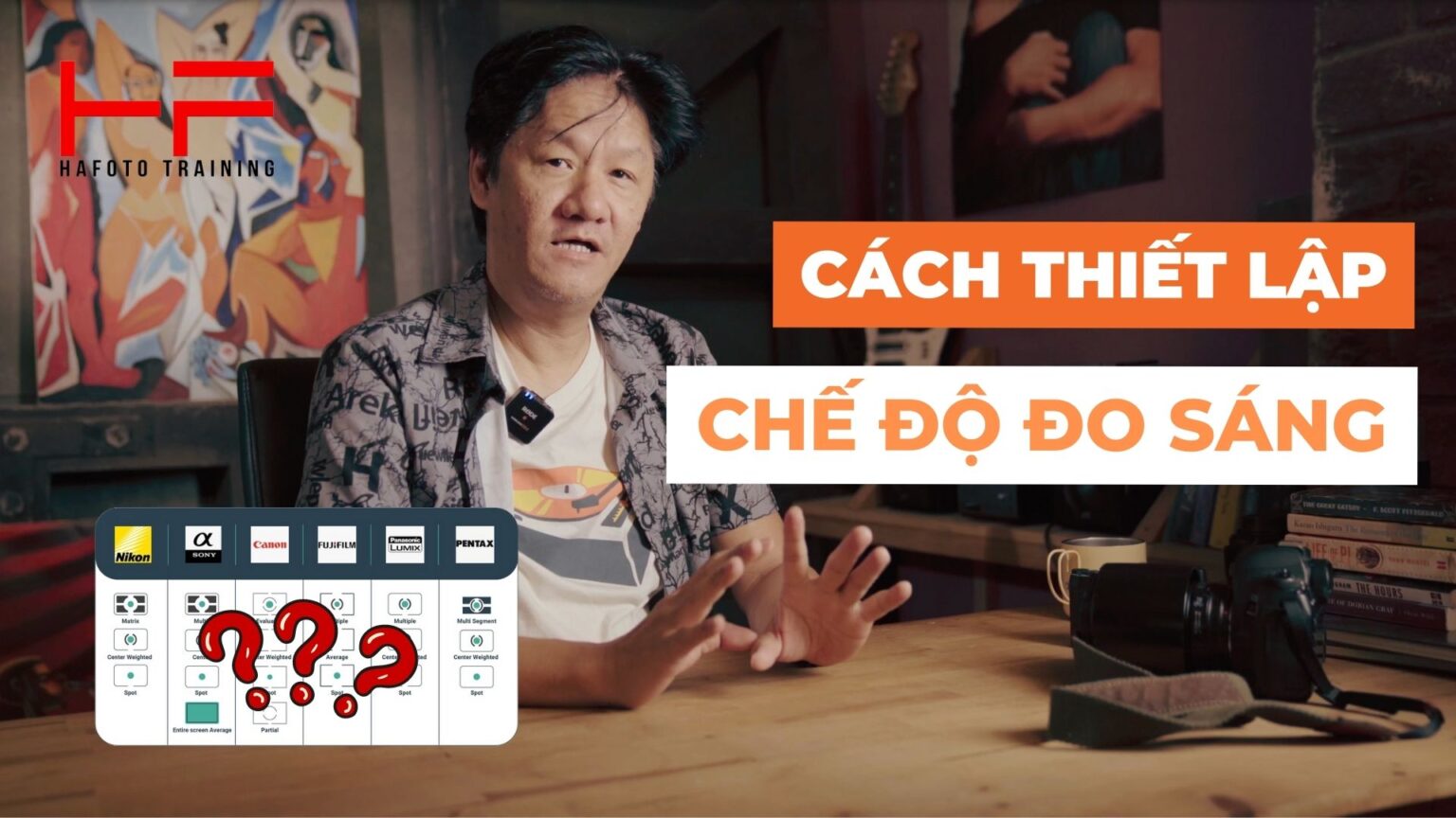 Thiết lập chế độ đo sáng trong Nhiếp ảnh - Hafoto Training